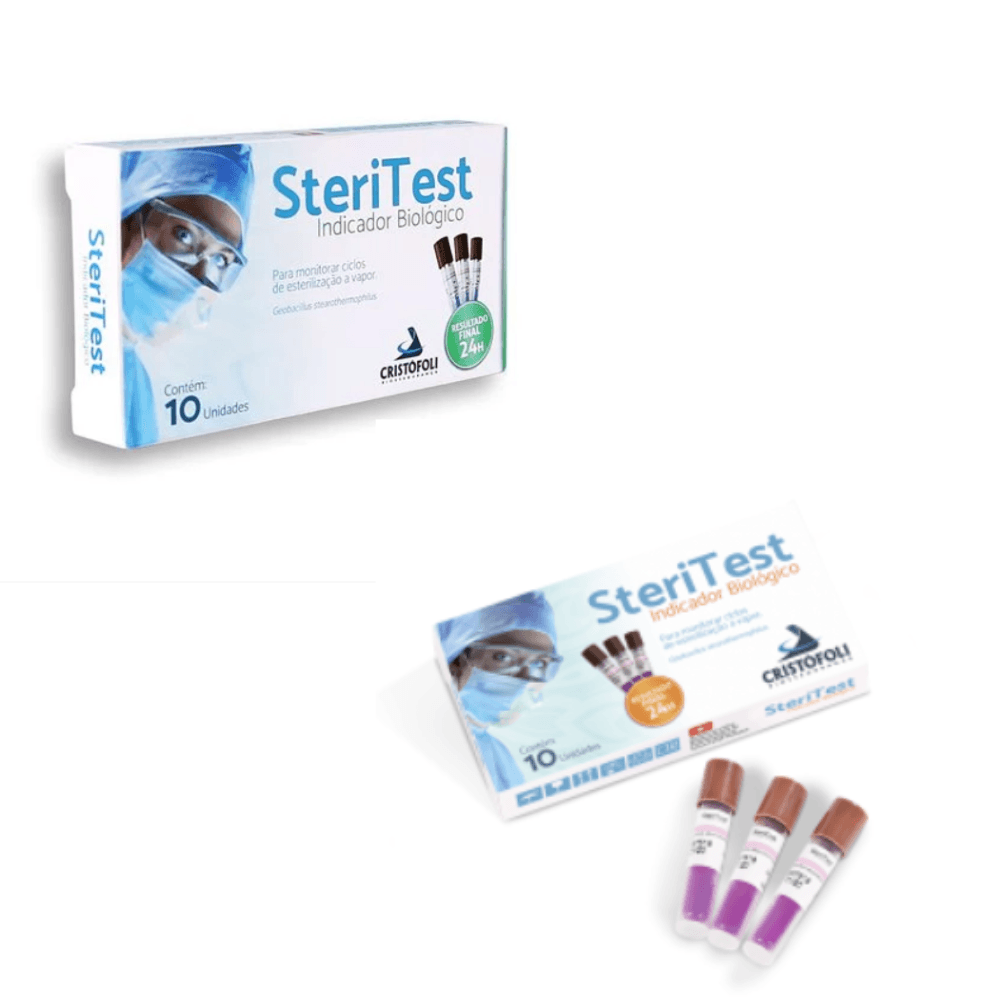 Indicador Biológico Steritest 24 horas - Cristófoli